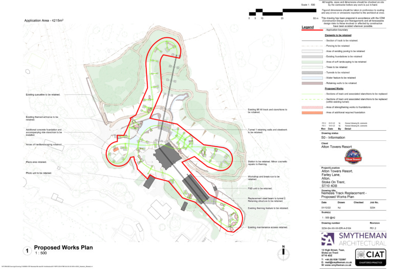 Alton Towers submit plans for Nemesis track replacement – TowersStreet ...