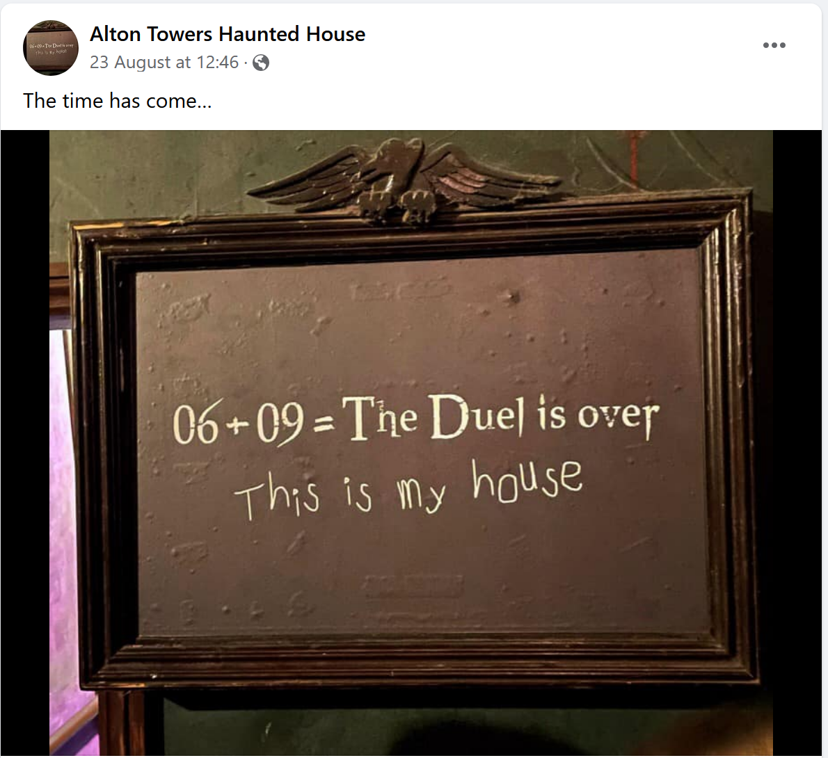 The Duel is ending, as the Haunted House strikes back? – TowersStreet ...